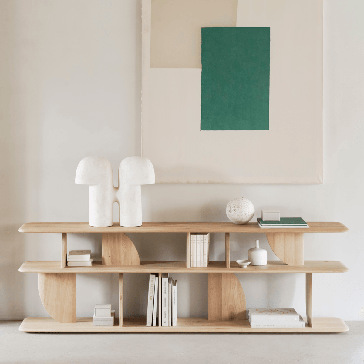 Geometric Console — Sustainably & Ethically Sourced – Urban Natural Home