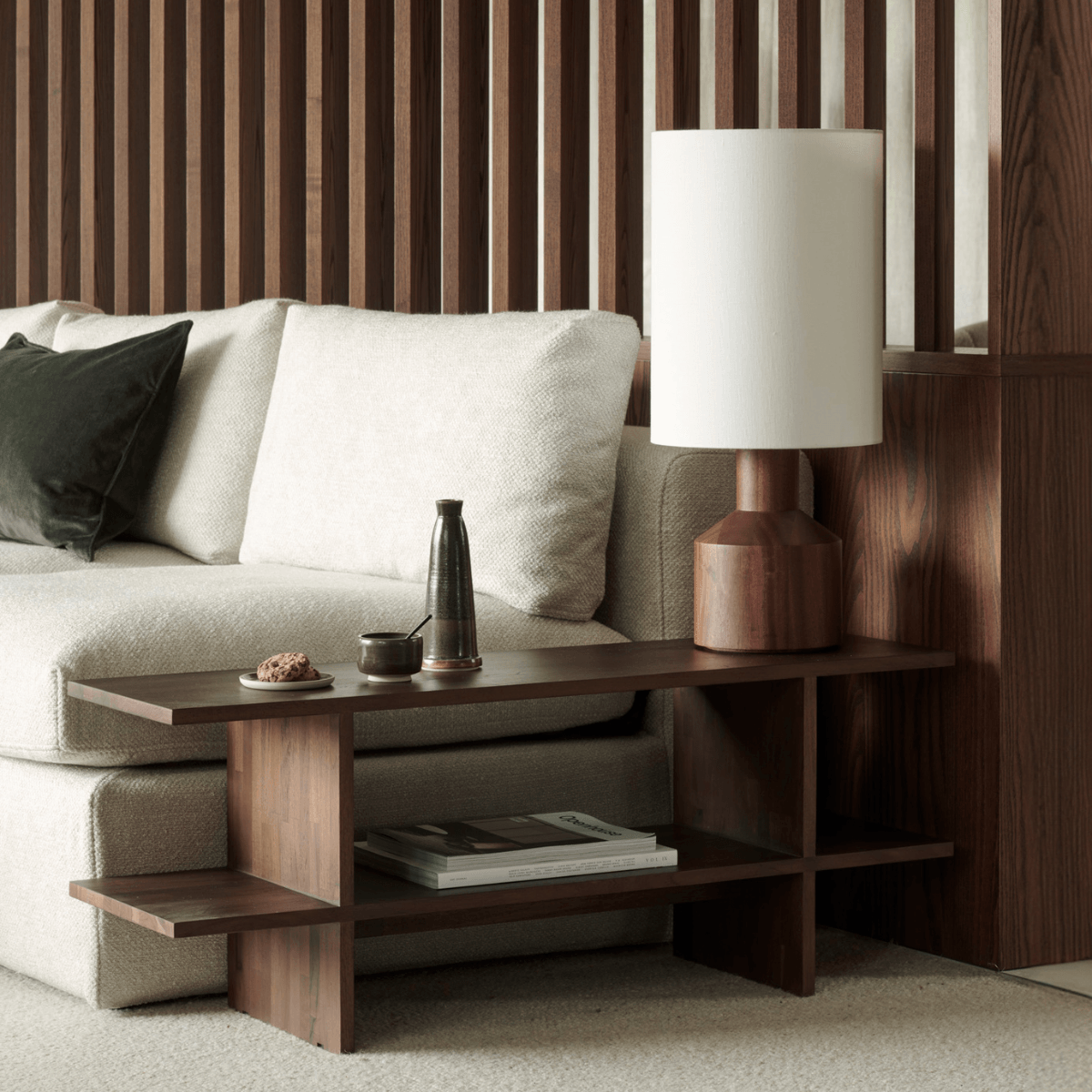 Kabuki Side Table — Sustainably & Ethically Sourced – Urban Natural Home