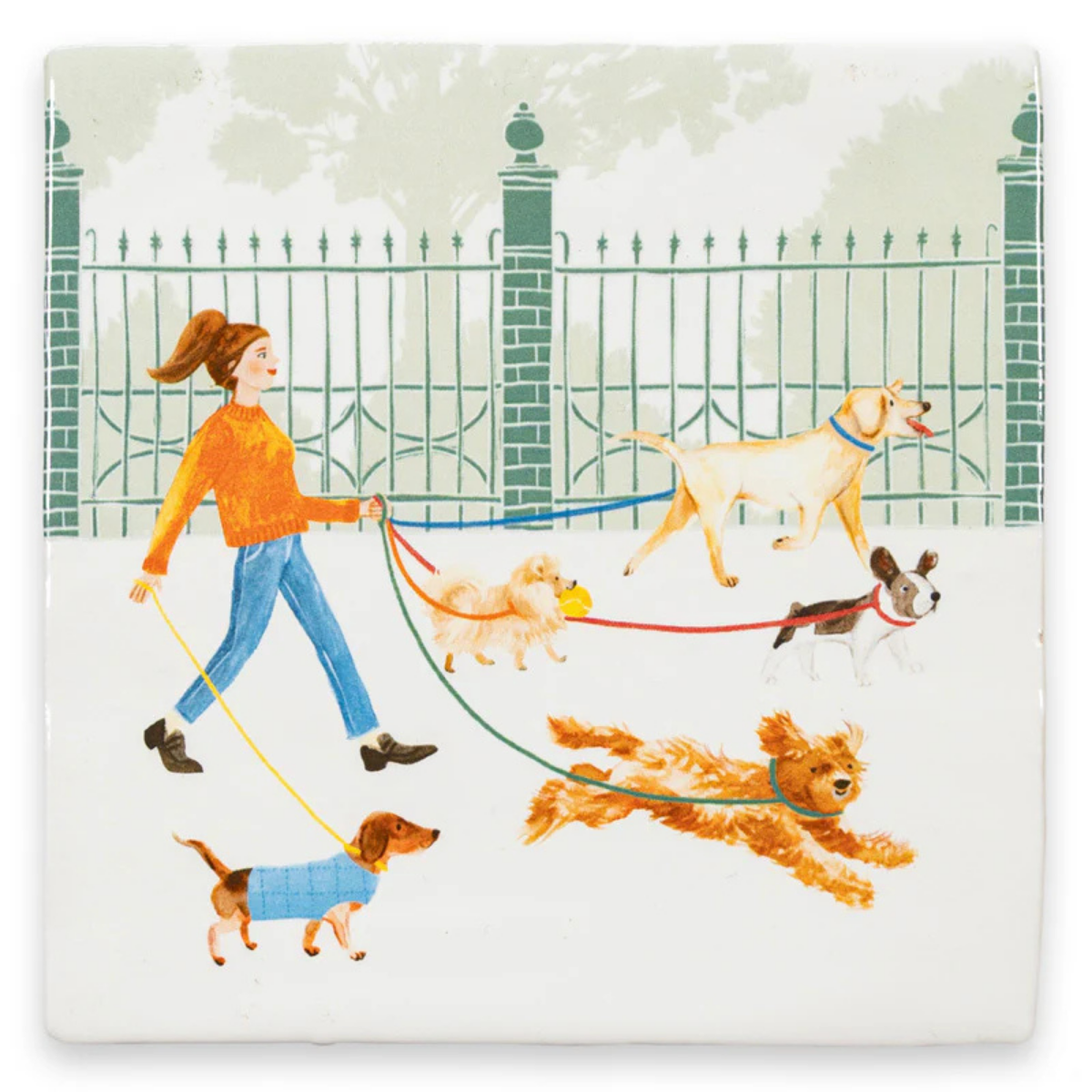 Dutch StoryTile, Who let the dog out? – Urban Natural Home