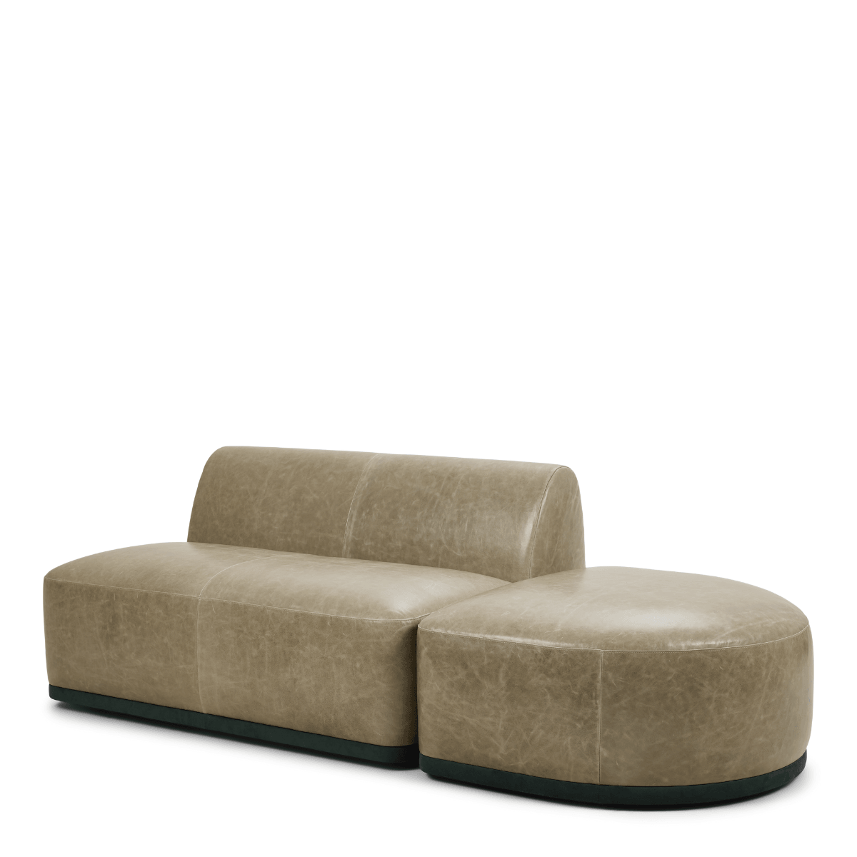 Athlea Armless Sofa | American Leather – Urban Natural Home