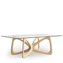 Butterfly Glass Top Dining Table | Copeland – Urban Natural Home