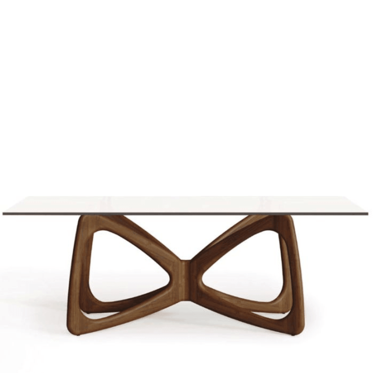 Butterfly Glass Top Dining Table | Copeland – Urban Natural Home