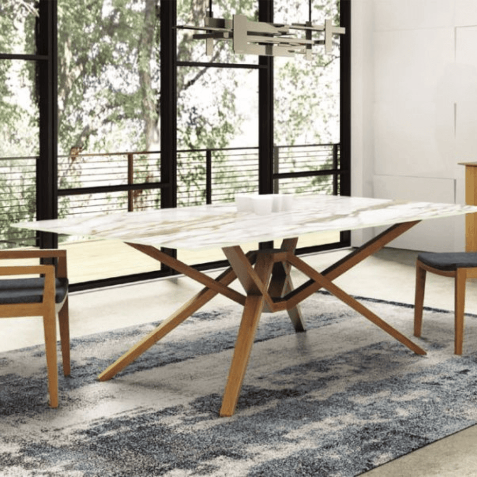 Exeter Stone Top Dining Table | Copeland – Urban Natural Home
