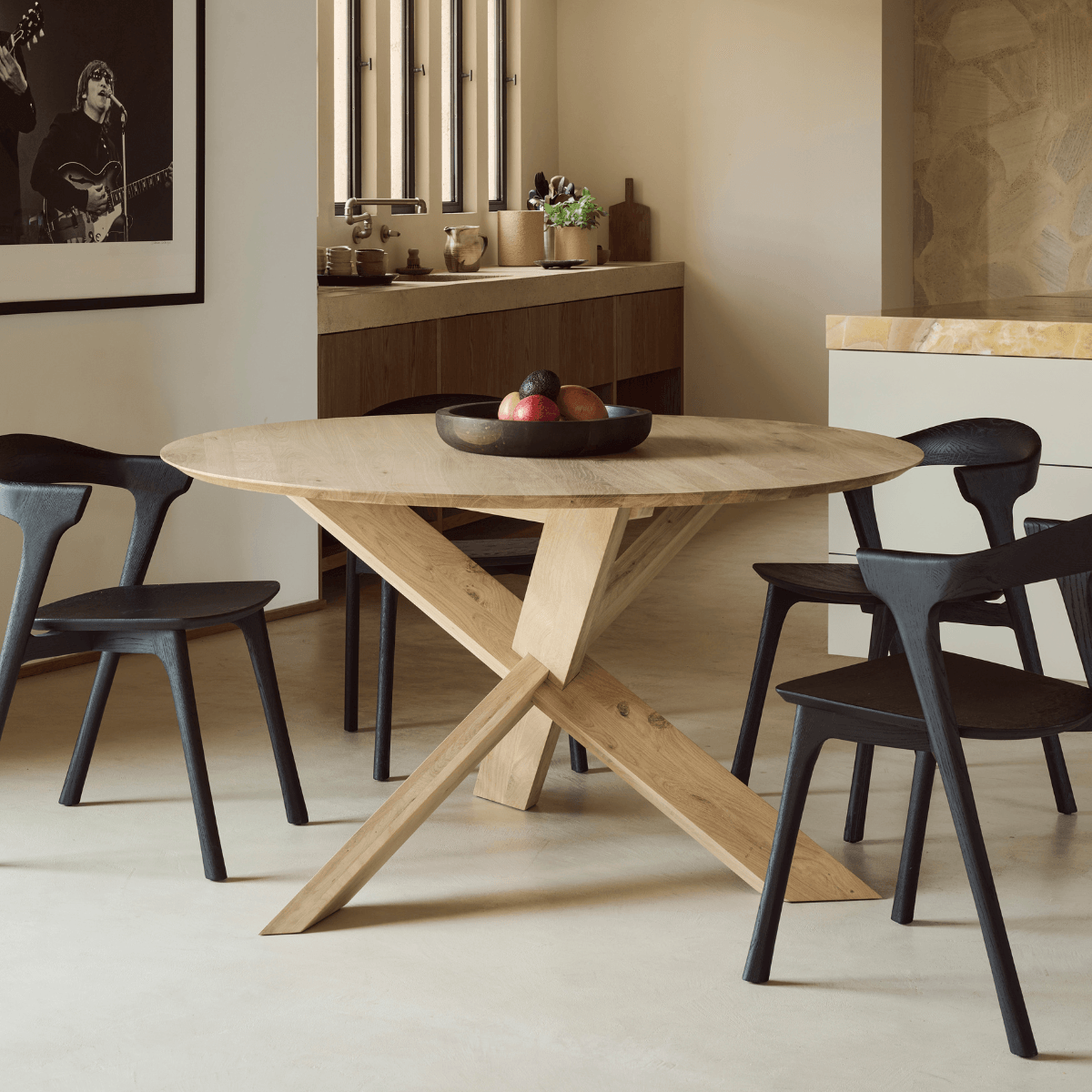 Circle Round Dining Table — Sustainably & Ethically Sourced – Urban ...