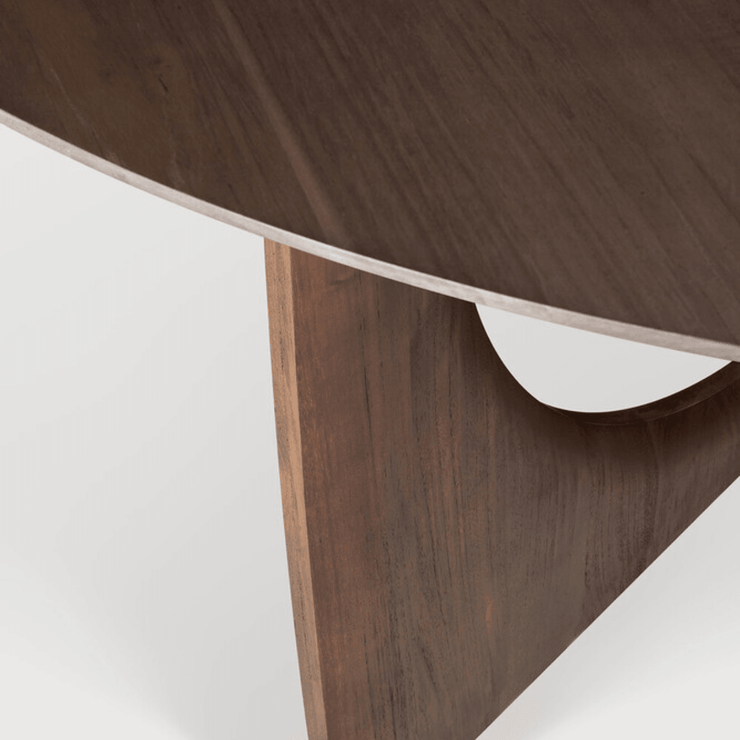 Round Geometric Dining Table — Sustainably & Ethically Sourced – Urban ...