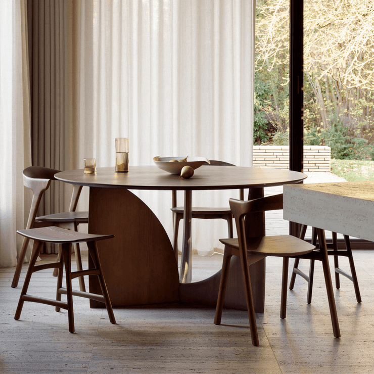 Round Geometric Dining Table — Sustainably & Ethically Sourced – Urban ...