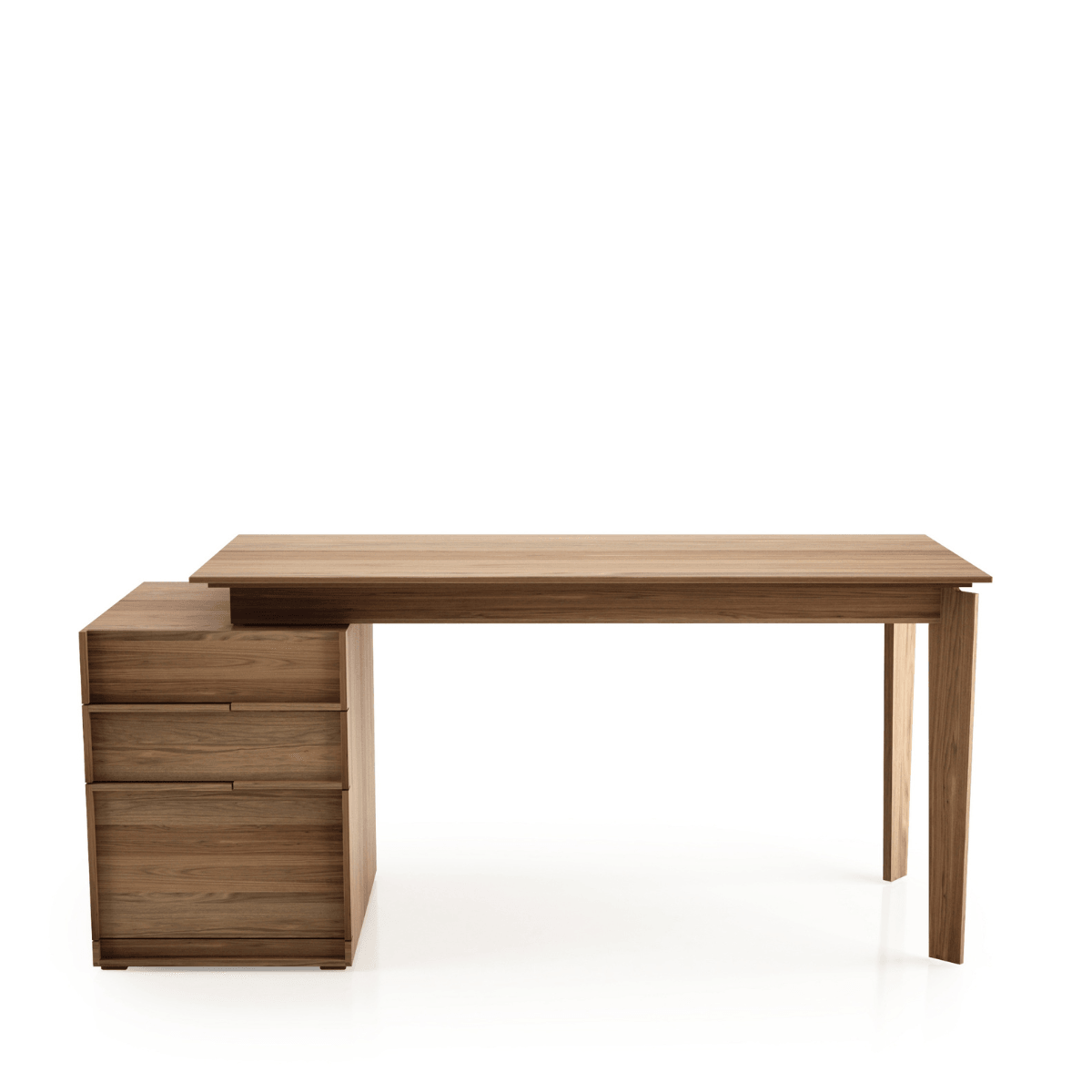 Swan Walnut Work Desk | Huppé – Urban Natural Home