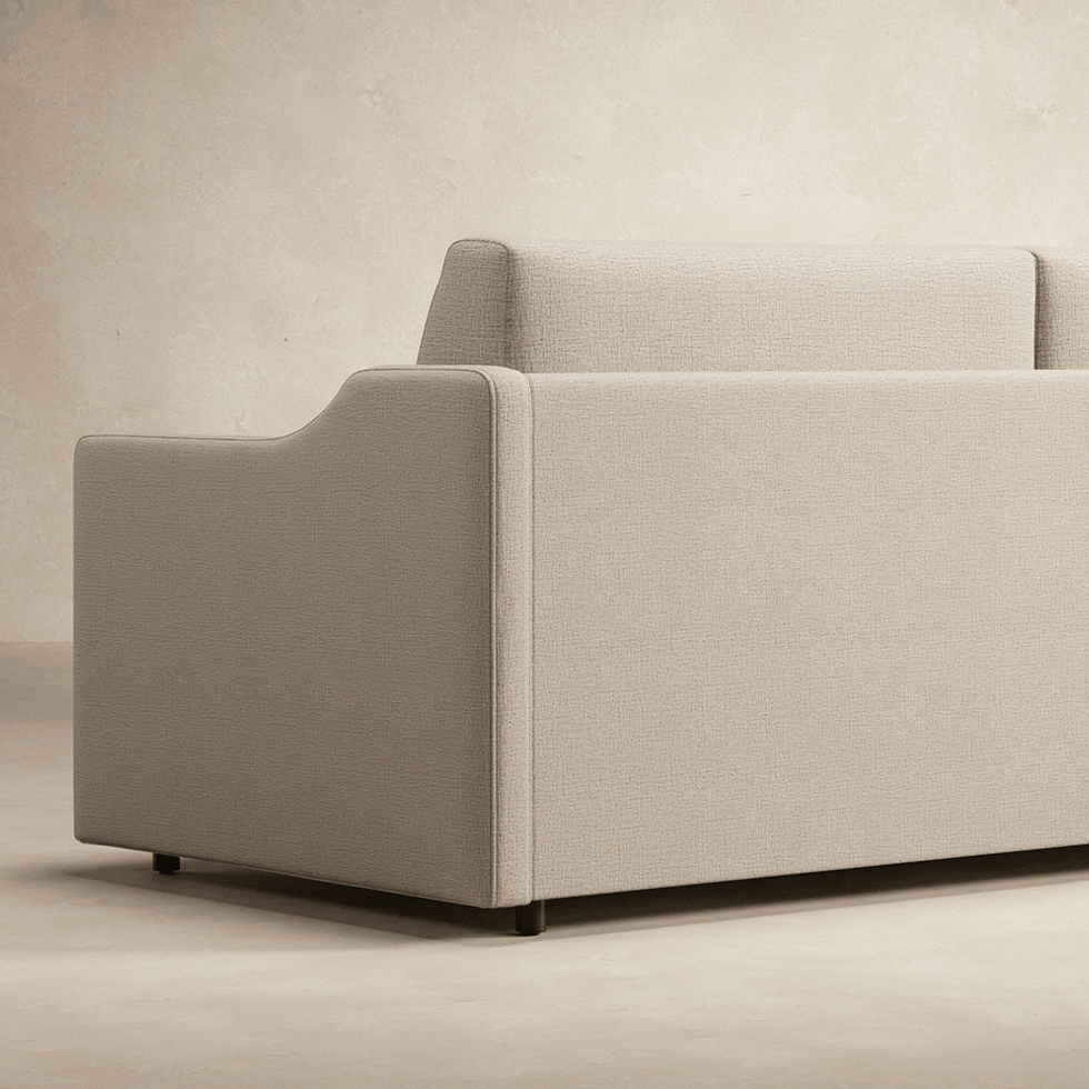 Carnell Queen Sleeper Sofa with Slope Arms – Urban Natural Home