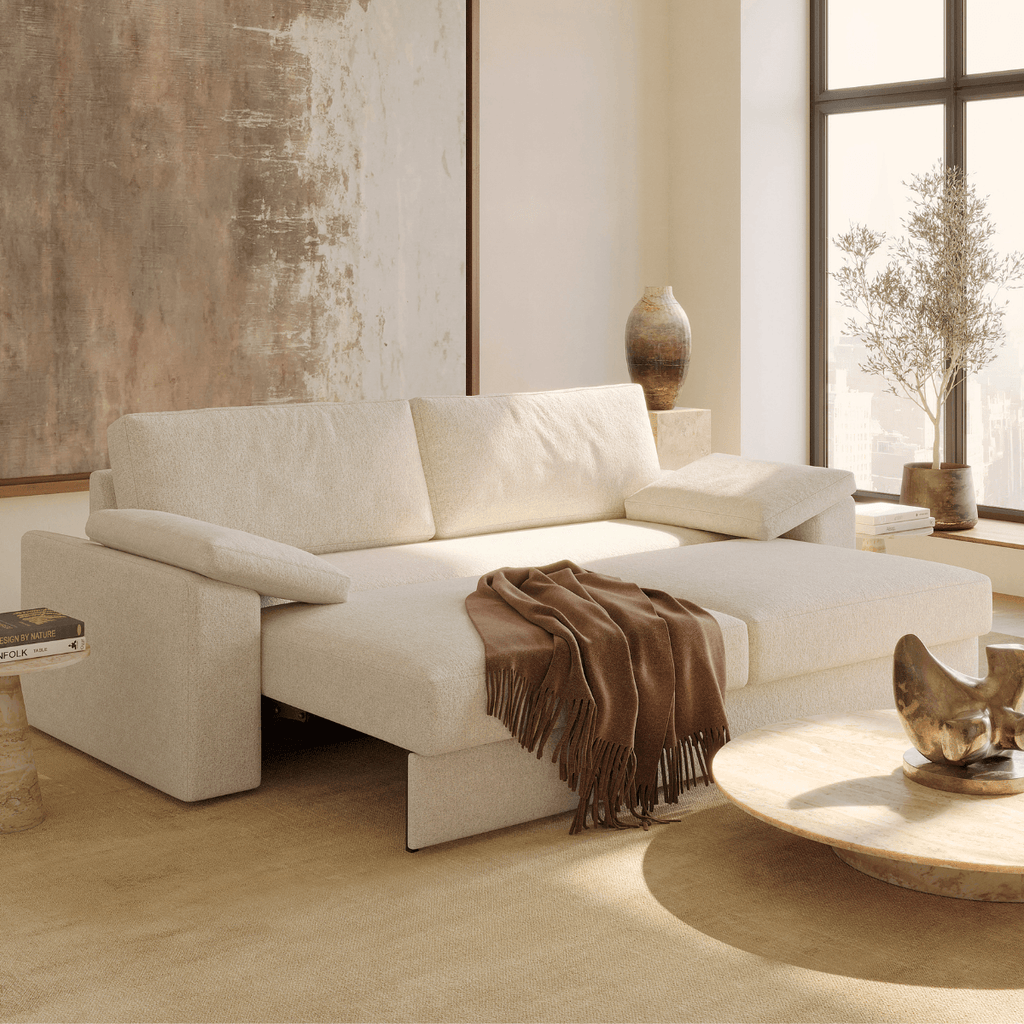 Vilander Sleeper Sofa with Cushion Arms – Urban Natural Home