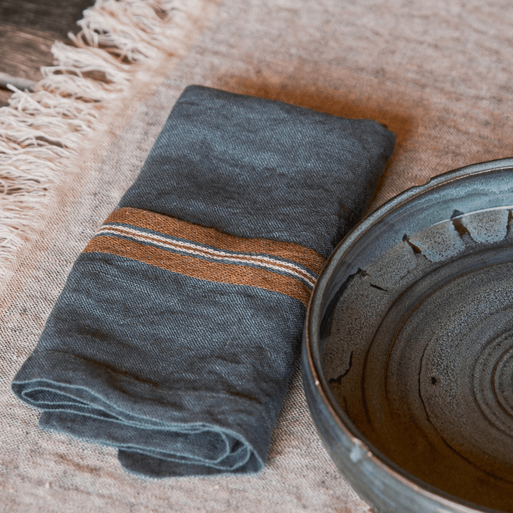 Locomotive Stripe Napkins | Libeco – Urban Natural Home