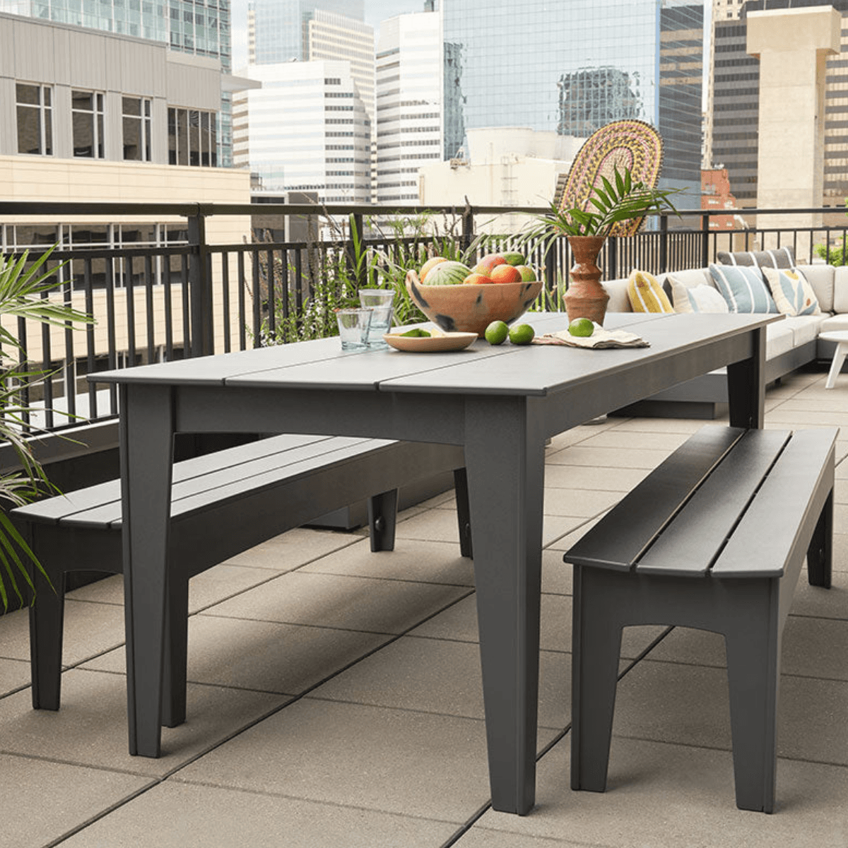 Alfresco Table 82" Dining Set – Urban Natural Home