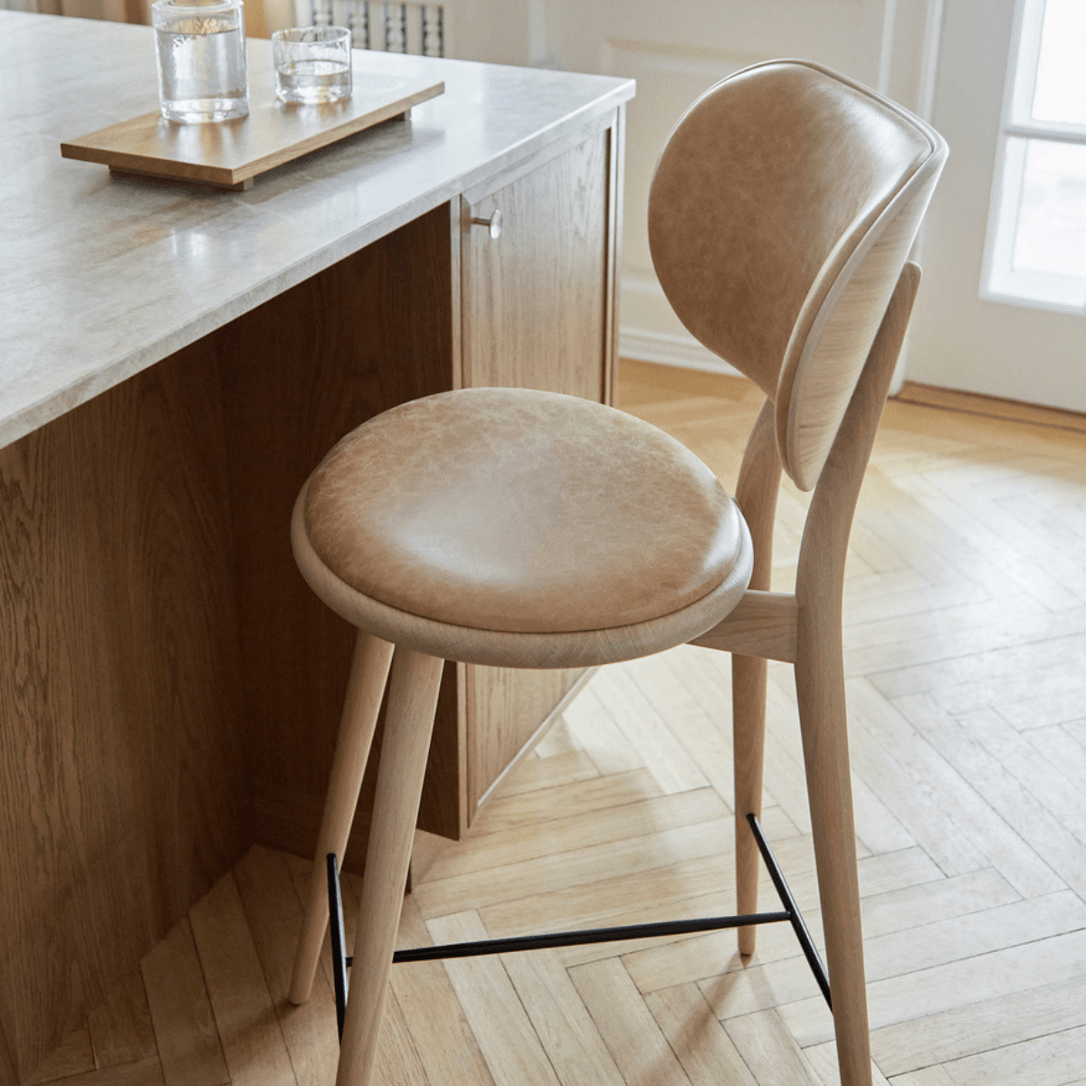 High Stool Backrest – Urban Natural Home