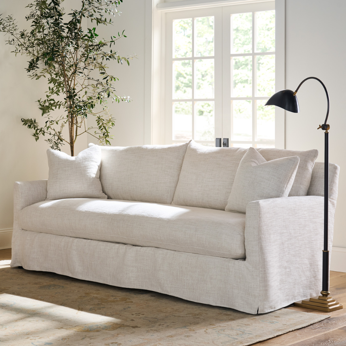 Lilah Slipcovered Sofa | Rowe – Urban Natural Home