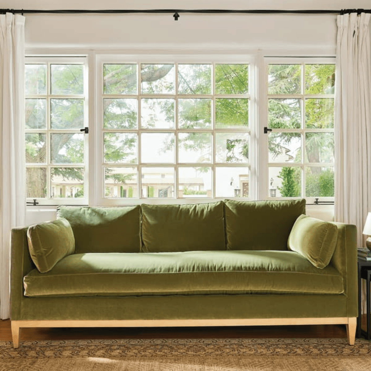 Leo Velvet Sofa - Quick Ship | Rowe – Urban Natural Home