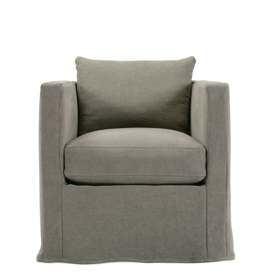 Rothko Slipcover Swivel Chair | Rowe – Urban Natural Home