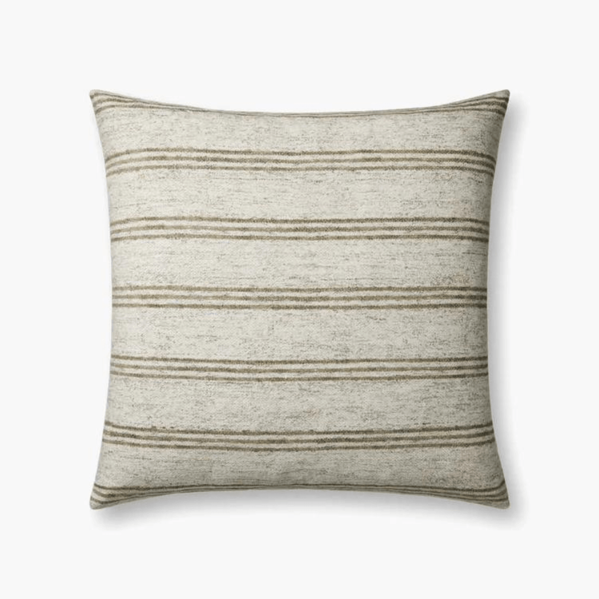 Zephyr Pillow Ivory/Olive (Set of 2) | Loloi – Urban Natural Home