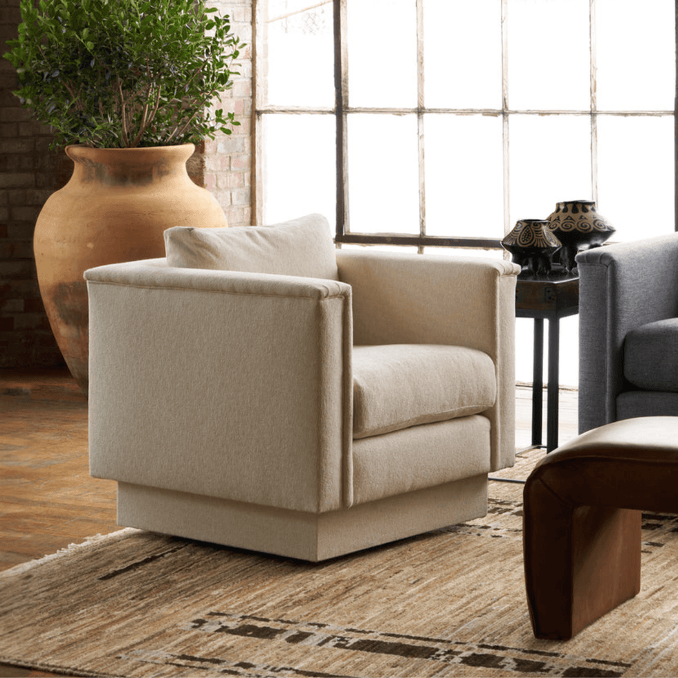 Sidney Swivel Chair | Cisco Home – Urban Natural Home