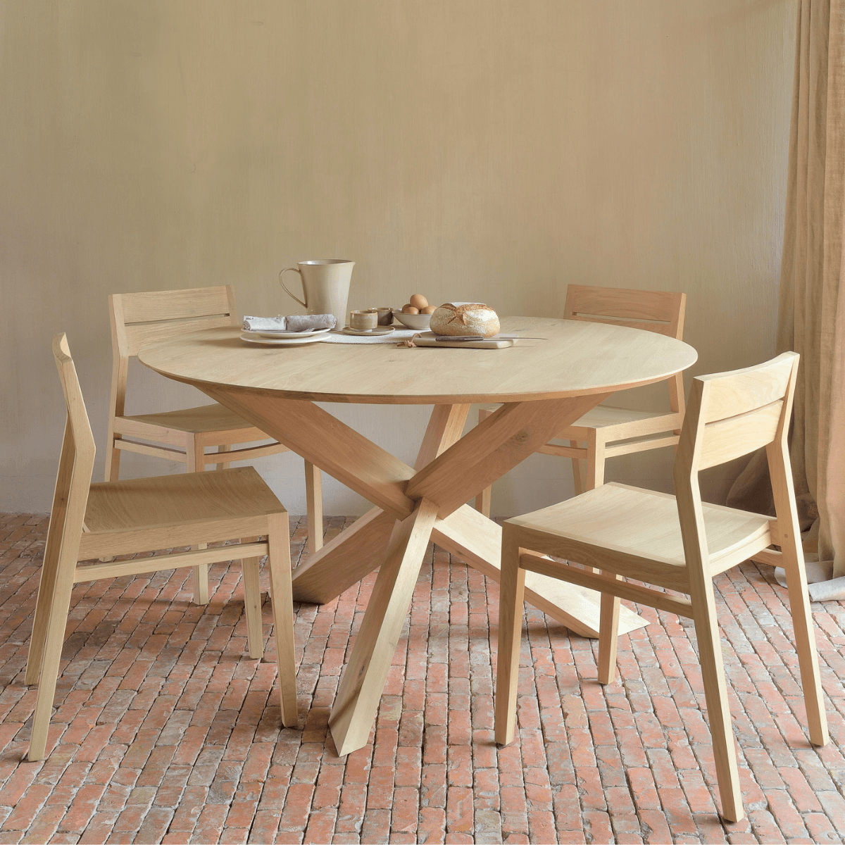 Circle Round Dining Table — Sustainably & Ethically Sourced – Urban ...