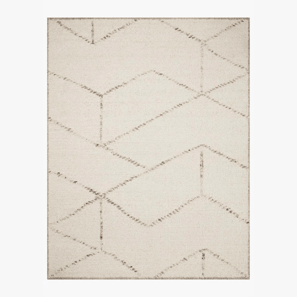 Wylder Hand Woven Rug in Ivory/Bark | Loloi – Urban Natural Home