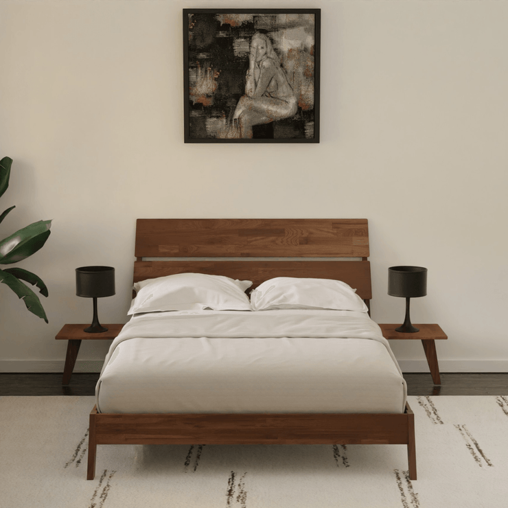 Linn Solid Wood Platform Bed | Copeland – Urban Natural Home