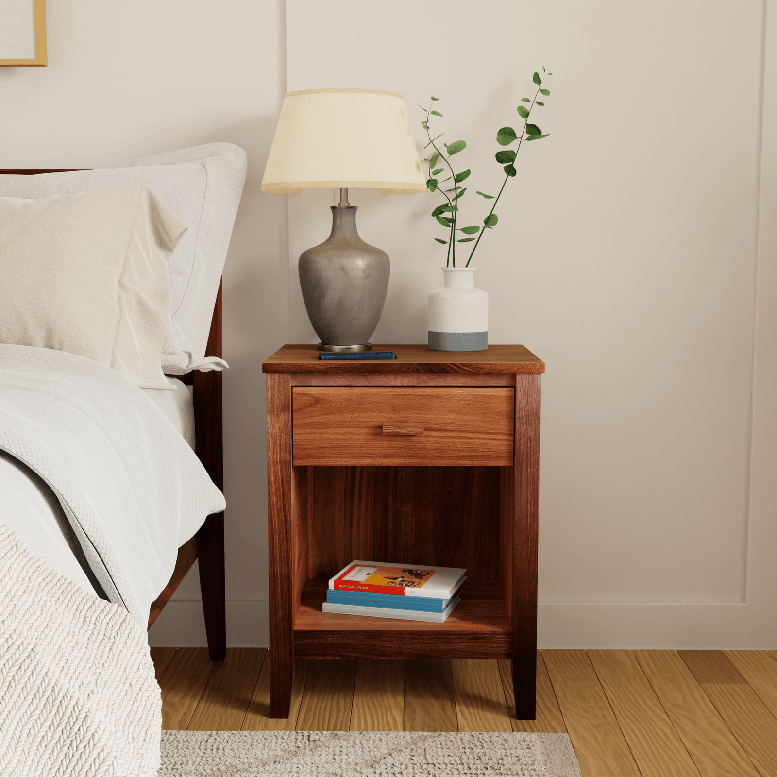 Horizon One Drawer Nightstand | Maple Corner Woodworks – Urban Natural Home