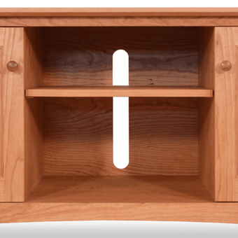 Canterbury Small TV Console | Maple Corner Woodworks – Urban Natural Home