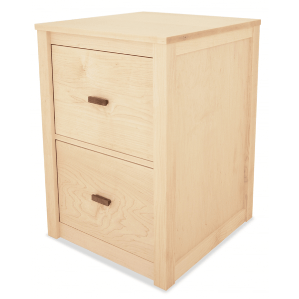 Unfinished Wood File Cabinet