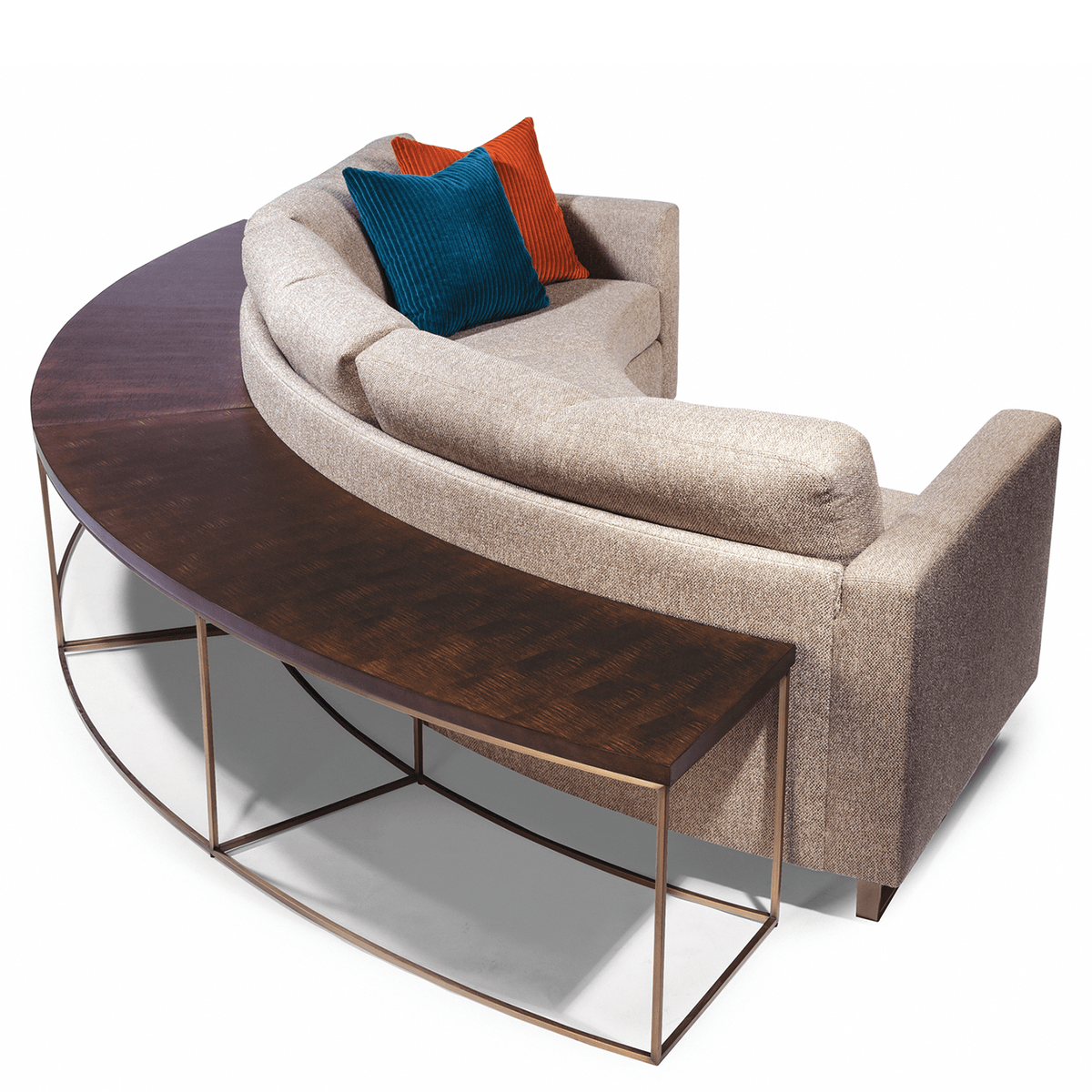Curved Sofa Table | Thayer Coggin – Urban Natural Home