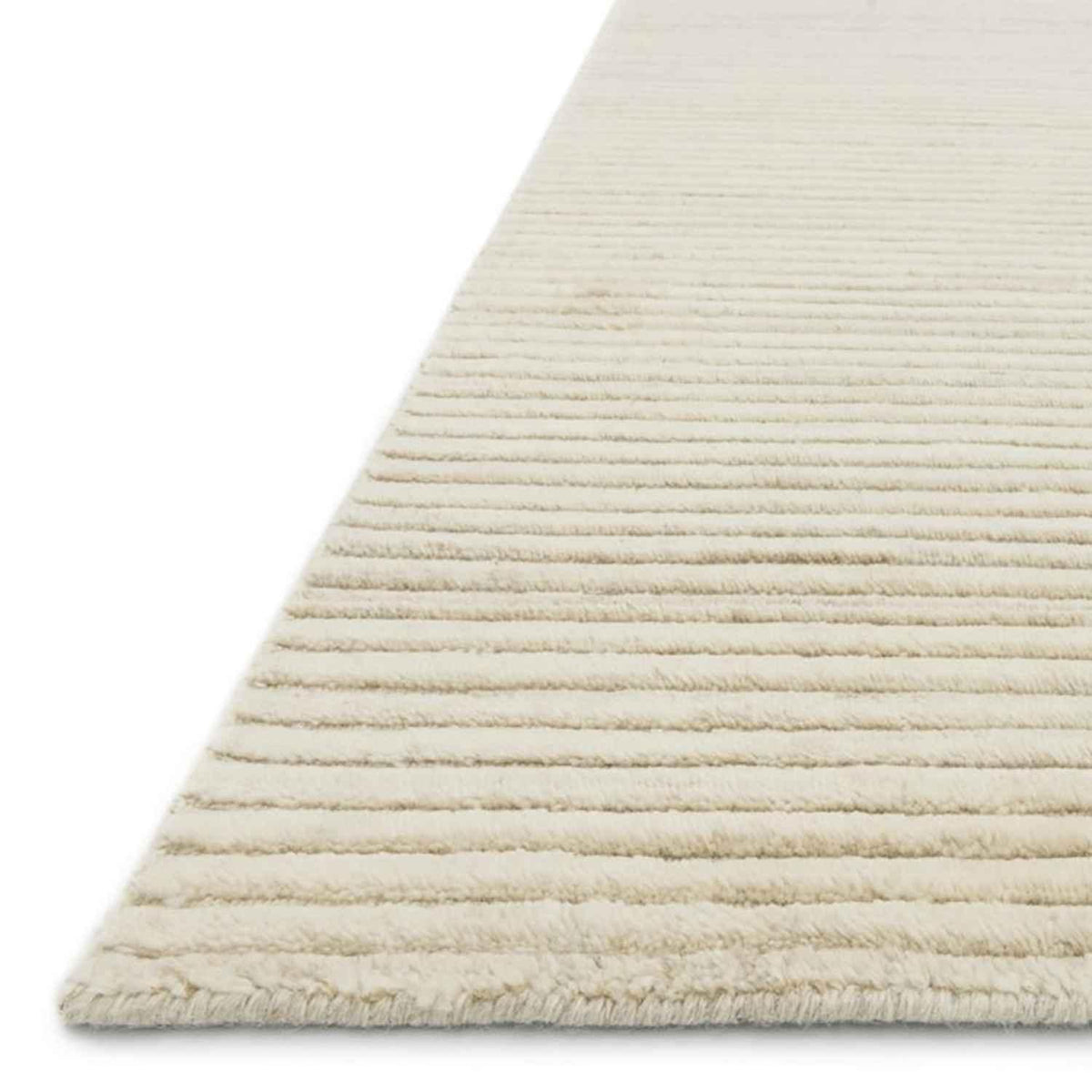 Hadley Hand Loomed Area Rug in Ivory | Loloi – Urban Natural Home