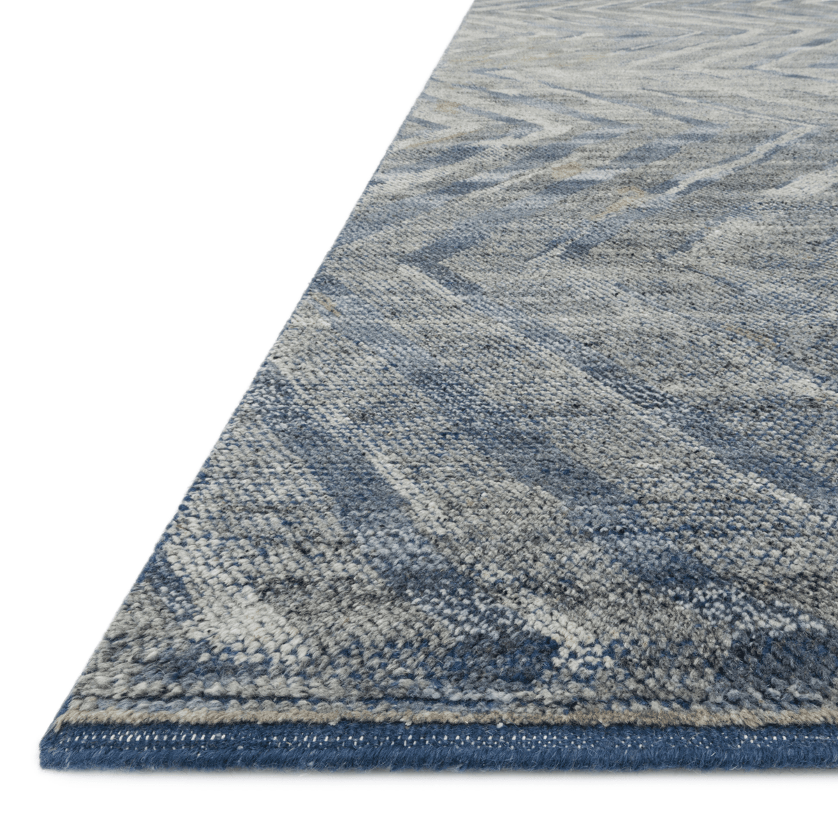 Sumi Hand Knotted Rug in Denim/Mist | Loloi – Urban Natural Home
