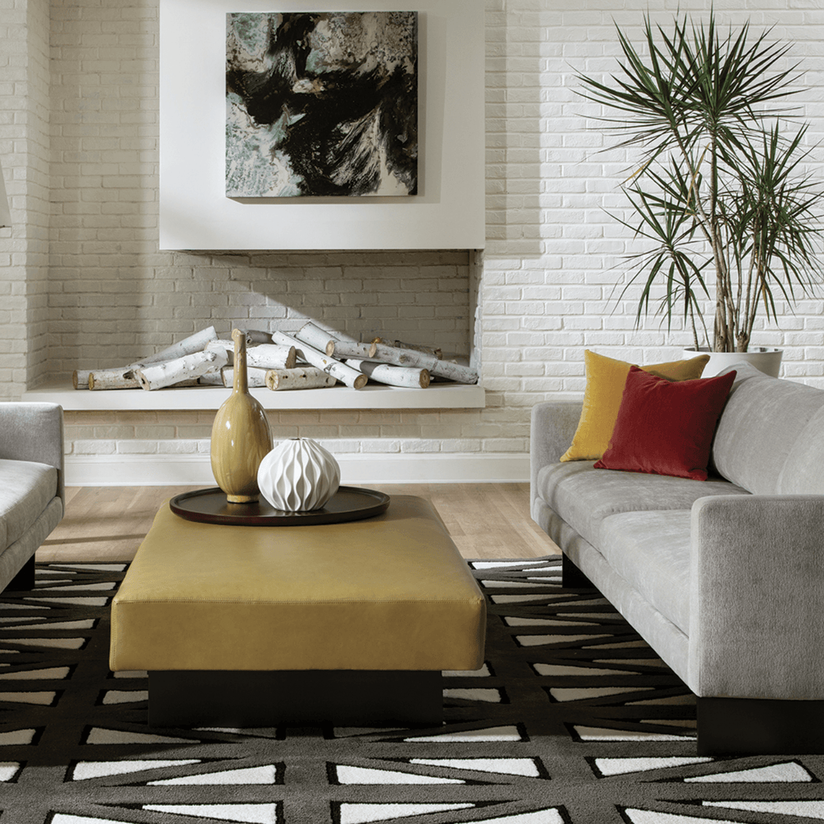 Blade Bench Ottoman Bench | Thayer Coggin – Urban Natural Home