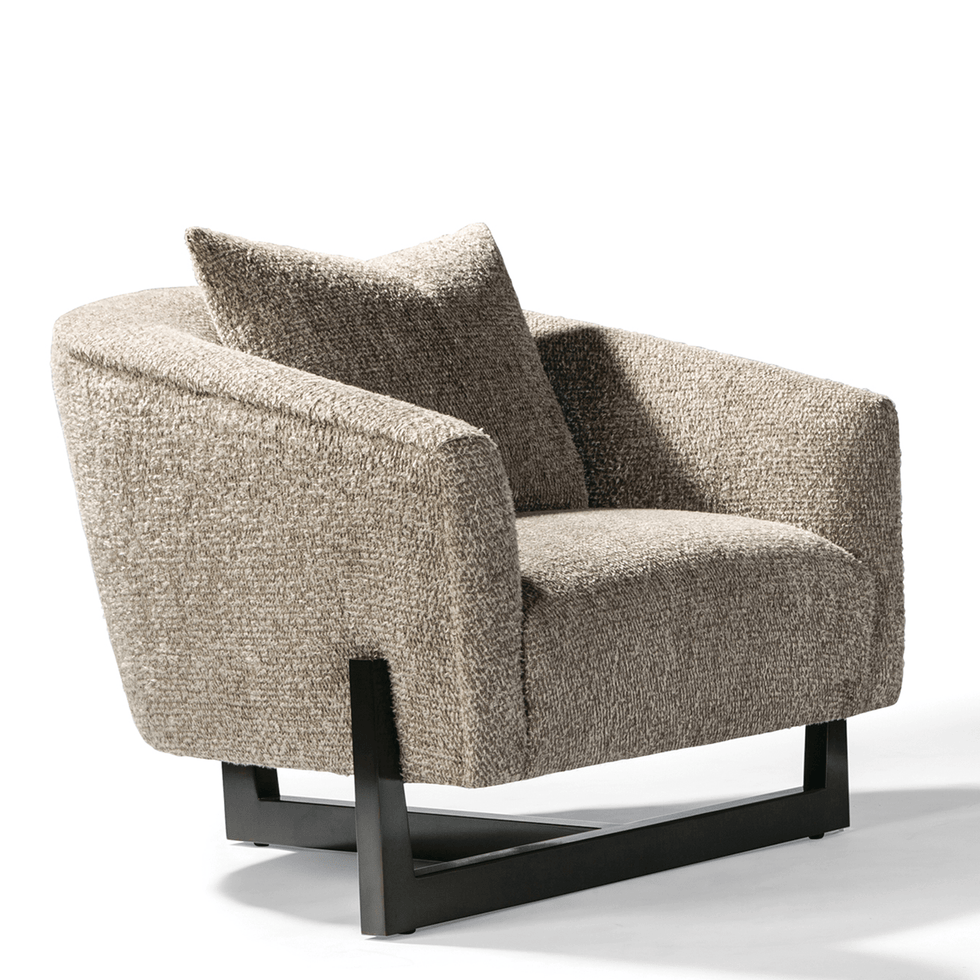 Suspender Lounge Chair with Wood Frame | Thayer Coggin – Urban Natural Home