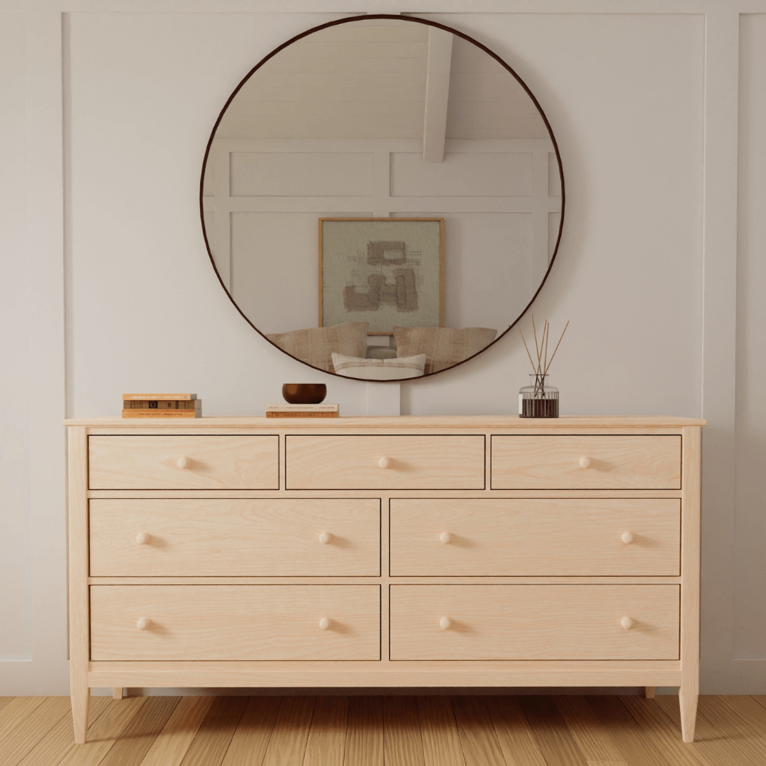 Shaker Seven Drawer Dresser | Maple Corner Woodworks – Urban Natural Home