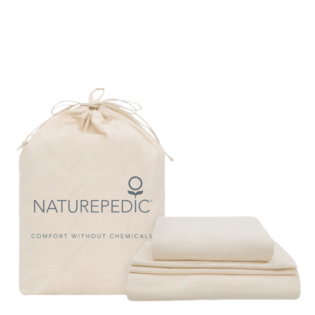 Naturepedic Organic Cotton Luxury Sheet Set — Certified Organic – Urban ...