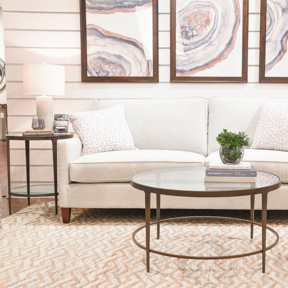 Roundabout Coffee Table | Charleston Forge – Urban Natural Home