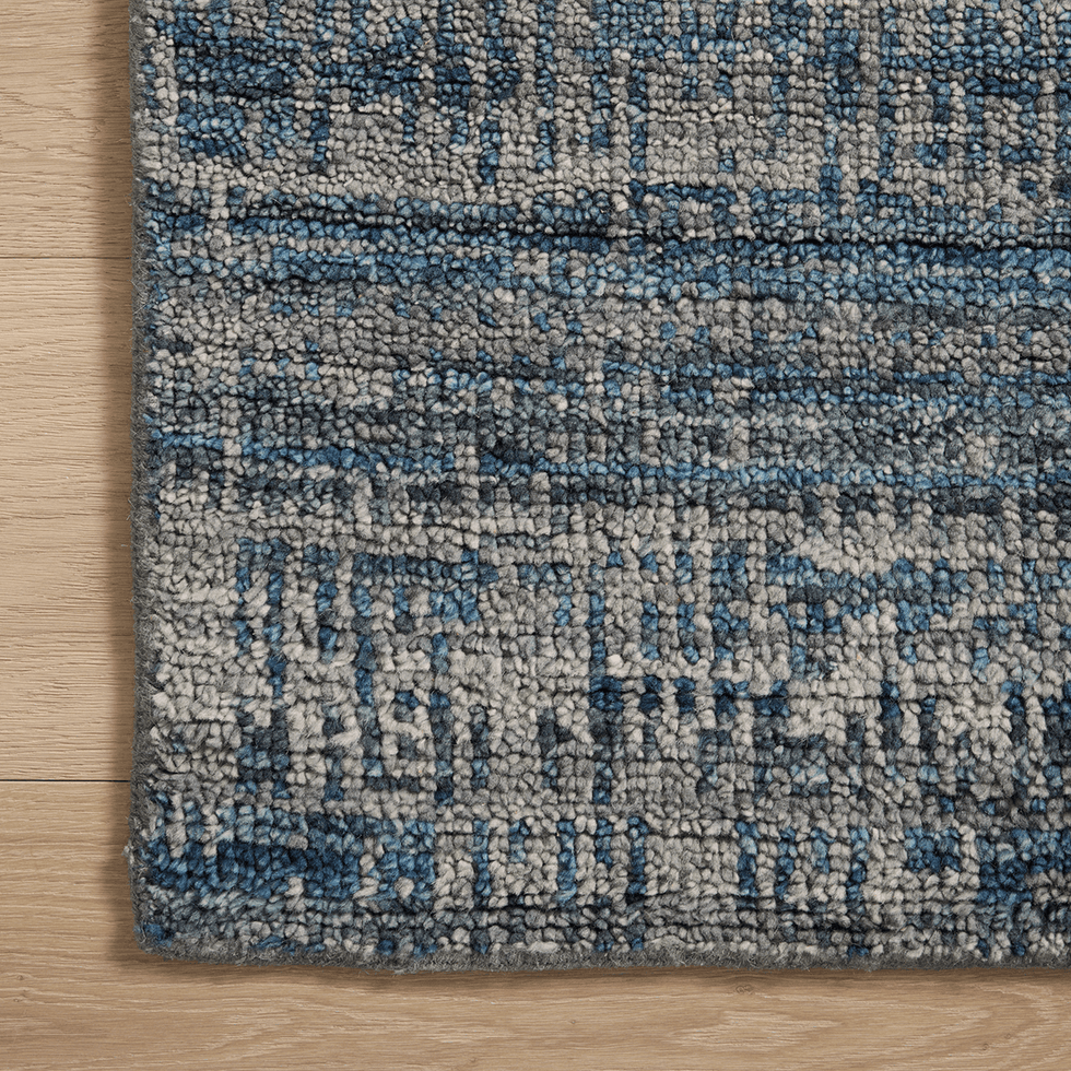Daphne Hand Knotted Rug in Grey/Blue | Loloi – Urban Natural Home