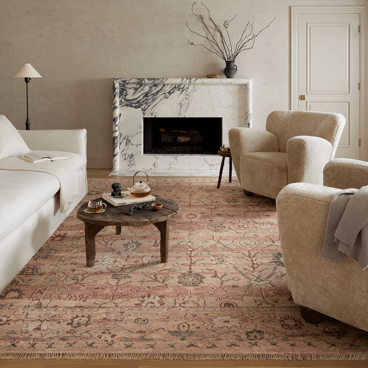 Dominic Hand Knotted Rug in Clay/Rust | Loloi – Urban Natural Home