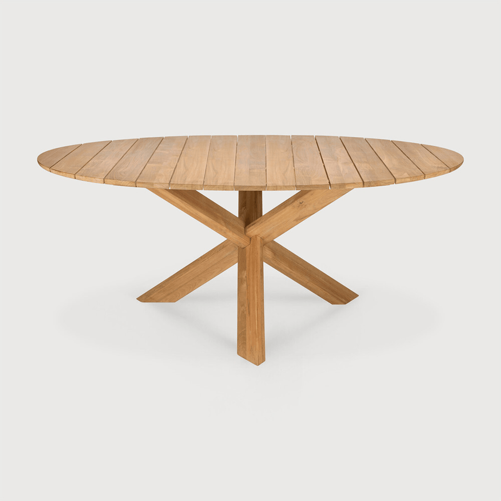 Circle Outdoor Dining Table — Sustainably & Ethically Sourced – Urban ...
