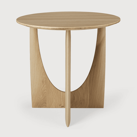Geometric Side Table — Sustainably & Ethically Sourced – Urban Natural Home