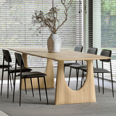 Geometric Dining Table — Sustainably & Ethically Sourced – Urban ...