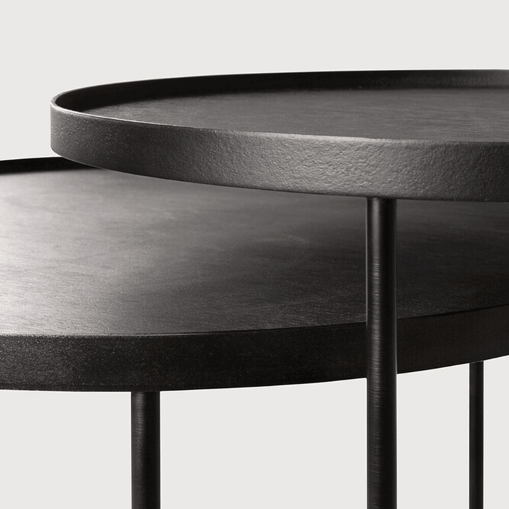 Round Tray Side Table — Sustainably & Ethically Sourced – Urban Natural ...