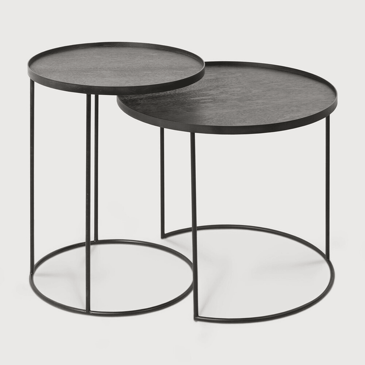Round Tray Side Table — Sustainably & Ethically Sourced – Urban Natural ...