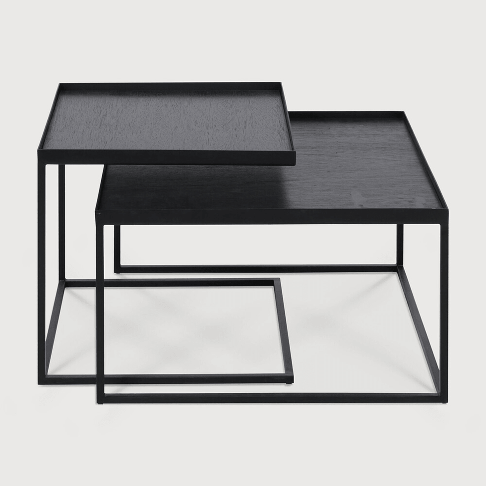 Square Tray Coffee Table Set — Sustainably & Ethically Sourced – Urban ...