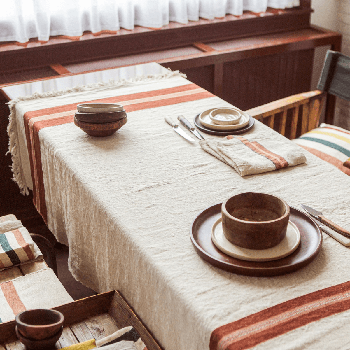 Belgian Fisherman Table Throw – Urban Natural Home