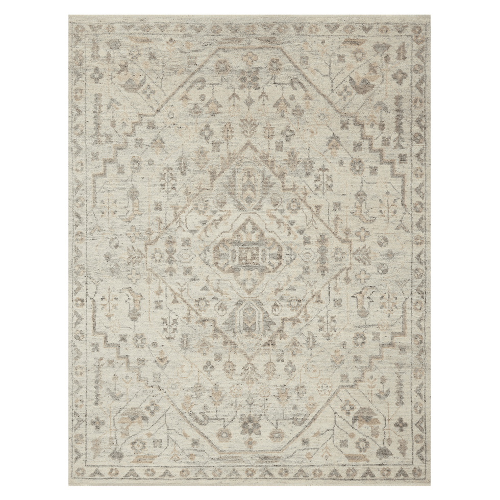 Marco Hand Knotted Rug in Ivory/Taupe | Loloi – Urban Natural Home